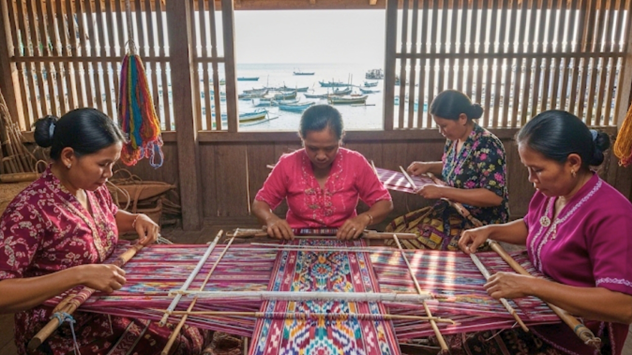 Tenun Kampung Watidal Warisan Tangan Perempuan Maluku - PEMERINTAH KOTA ...